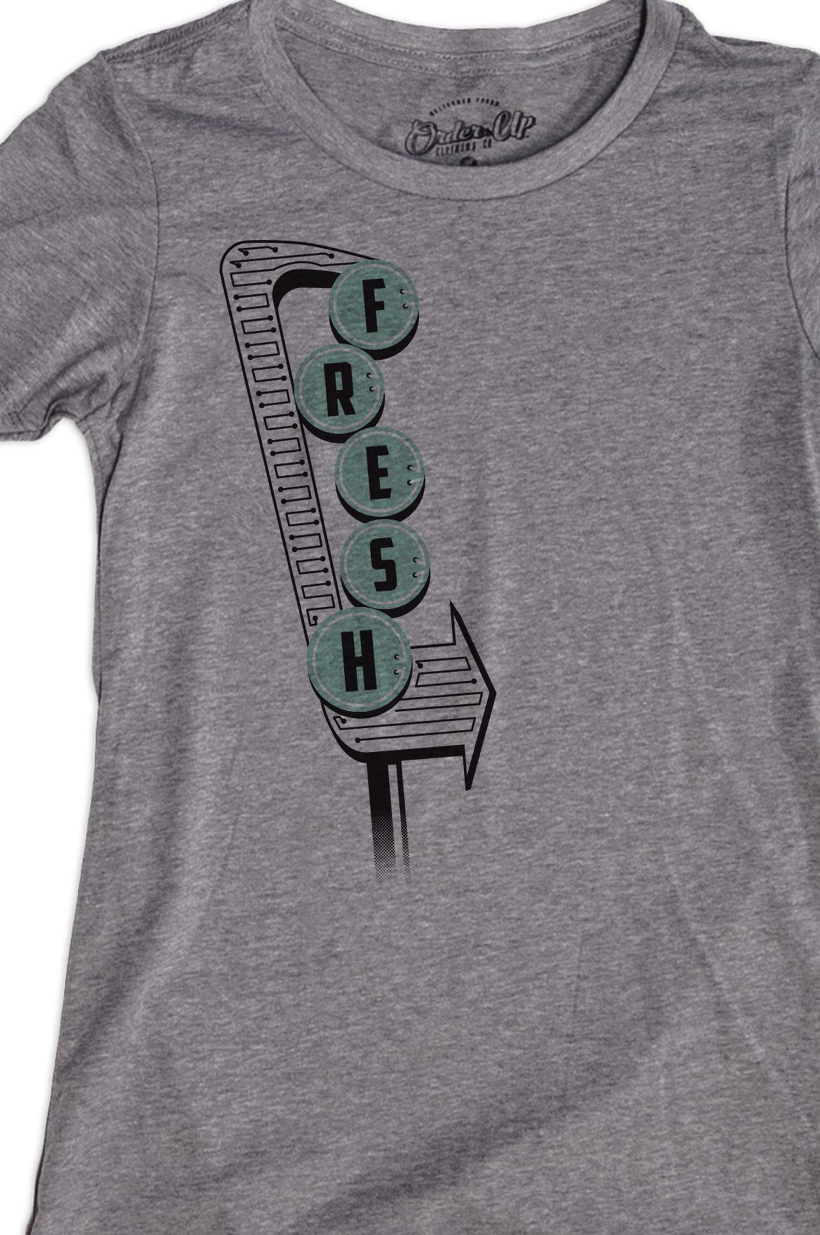 Fresh tshirt vintage graphic tee - women's tshirt - Order Up Clothing